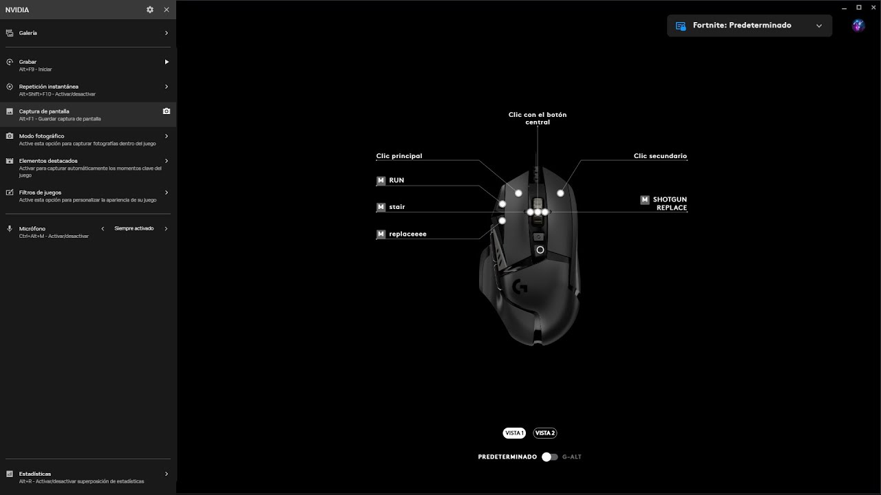 TUTORIAL macros para mouse Logitech FORTNITE (REMPLAZA CON UN SOLO ...