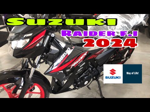 Suzuki Raider F.i | Titan BLACK 2024 | walkthrough - YouTube