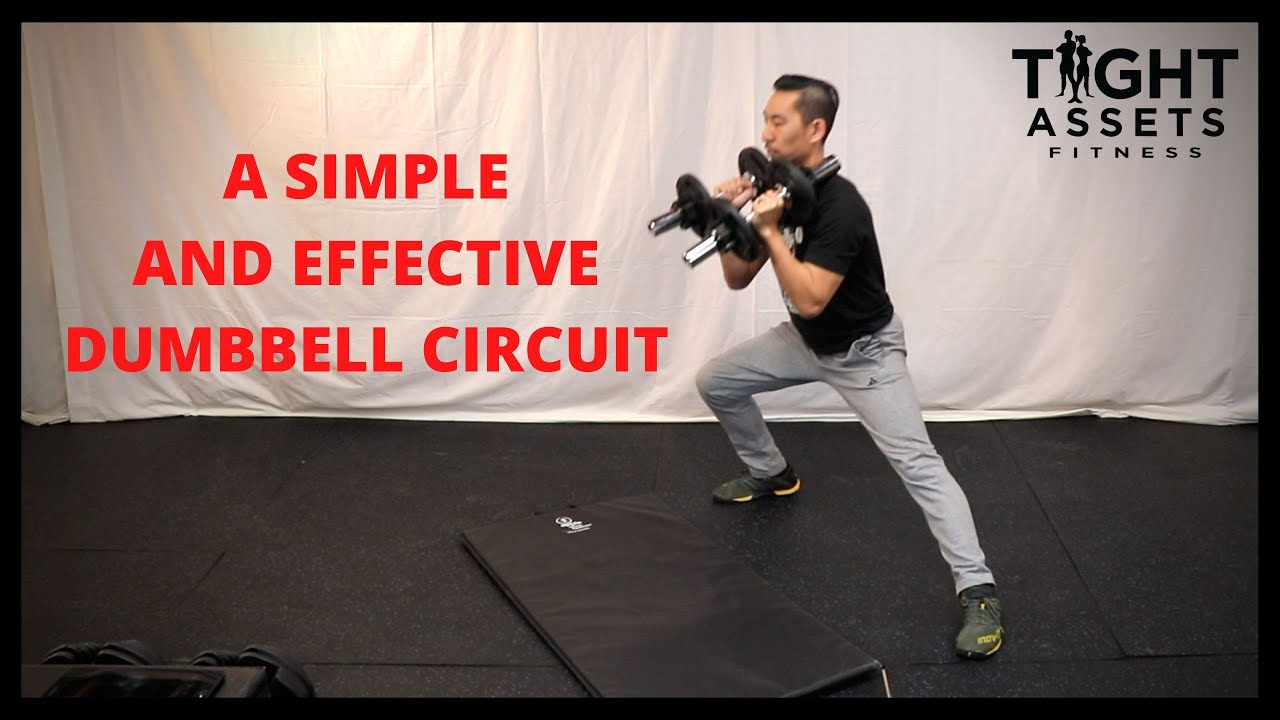 A Simple and Effective Dumbbell Circuit - YouTube