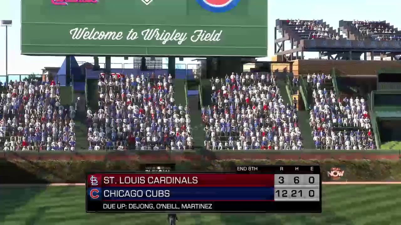 Chicago Cubs | MLB The Show 19 Franchise | Late afternoon baseball at 3 ...