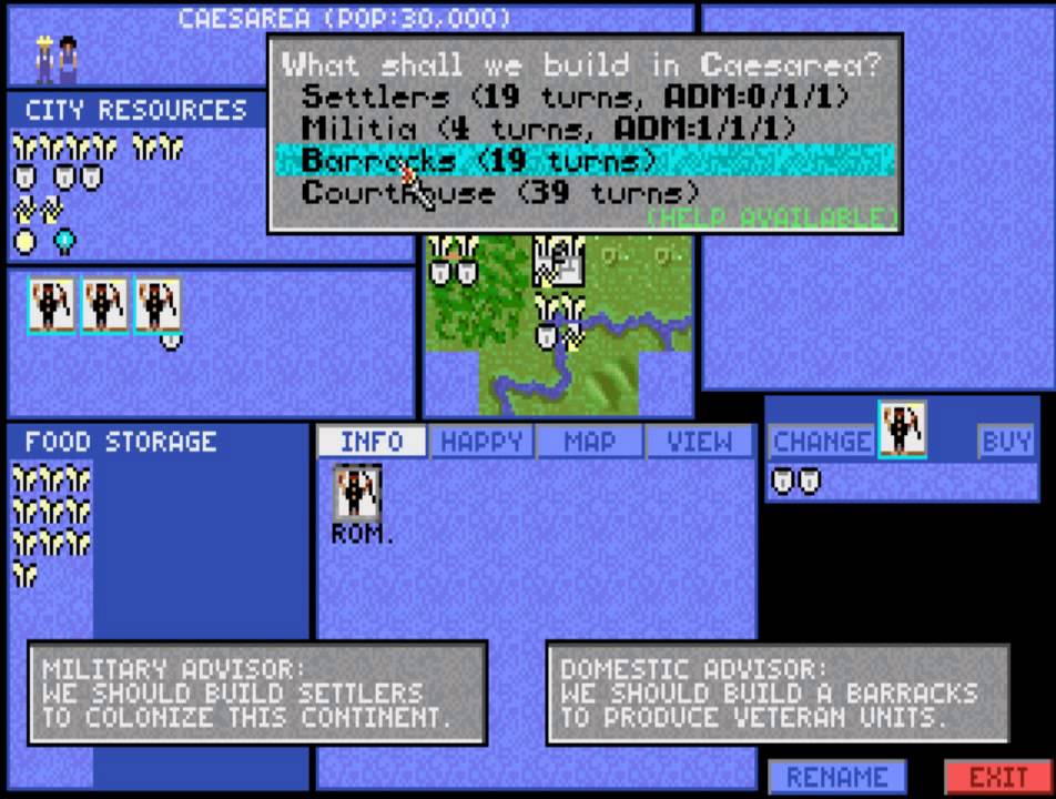 Civilization 1 (the original dos game) - YouTube