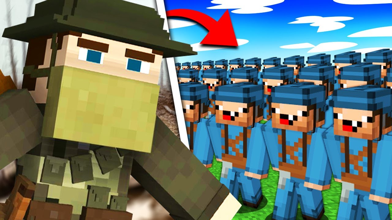 Simulating MINECRAFT WW1 with my BRAINDEAD DISCORD! - YouTube