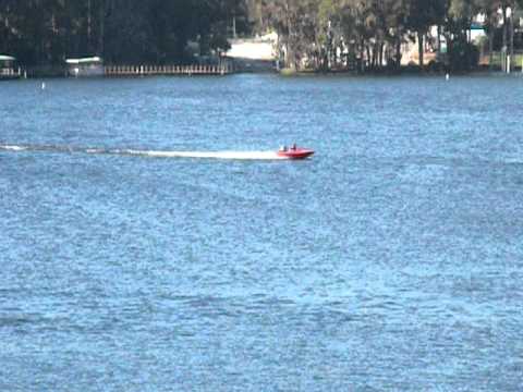 Checkmate MX-13 boat 70HP Johnson - YouTube