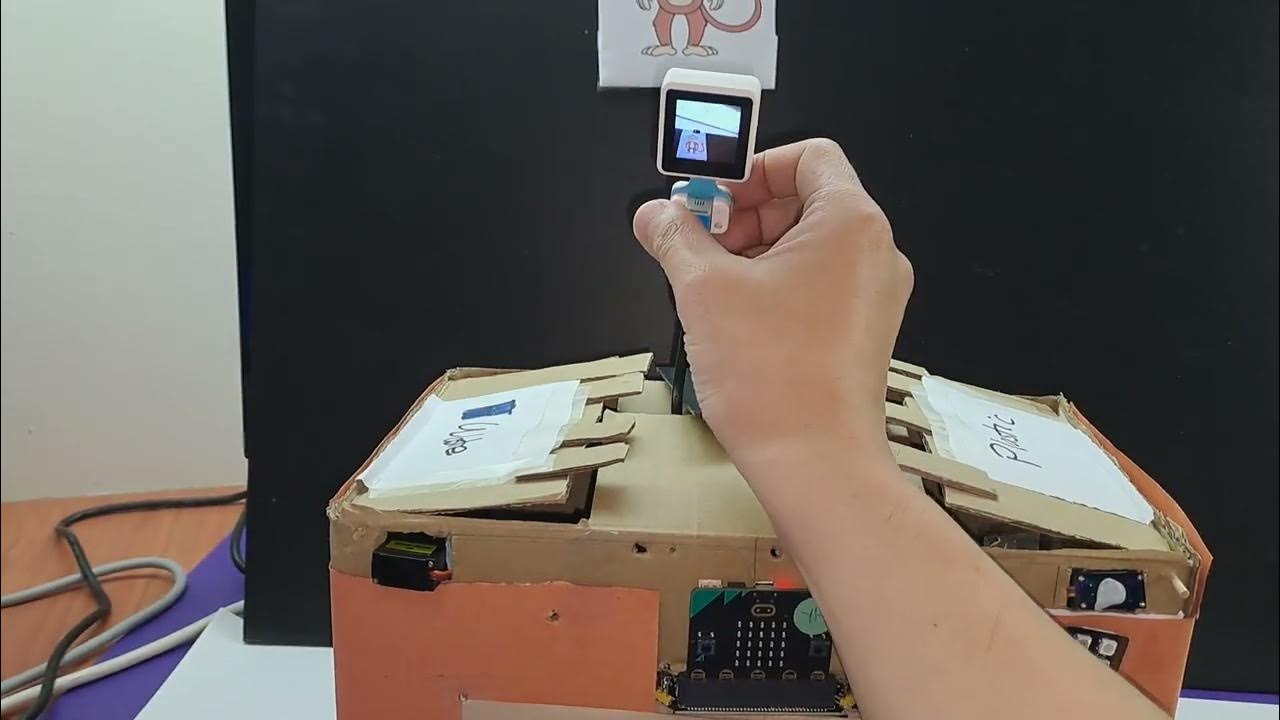 Microbit Projects: AI assisted Solar Powered Wild Life Deterring Bin - YouTube