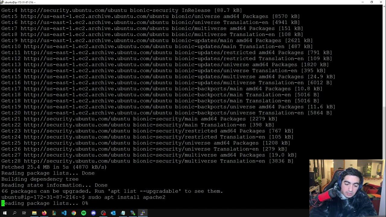 Maquina Virtual EC2 en AWS con Ubuntu y Apache, Mysql, PHP, PhpMyAdmin GRATIS! - YouTube