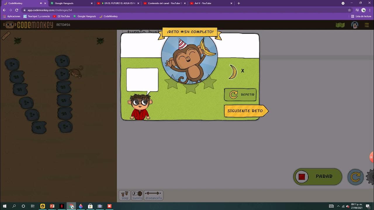 pasando code monkey nivel 1 al 75 parte 2 - YouTube