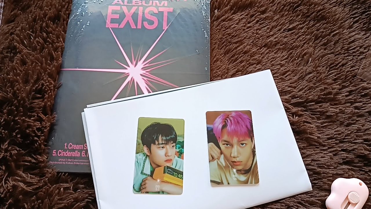 Unboxing ĖӾØ EXIST (X ver.) Психоделическая распаковка - YouTube