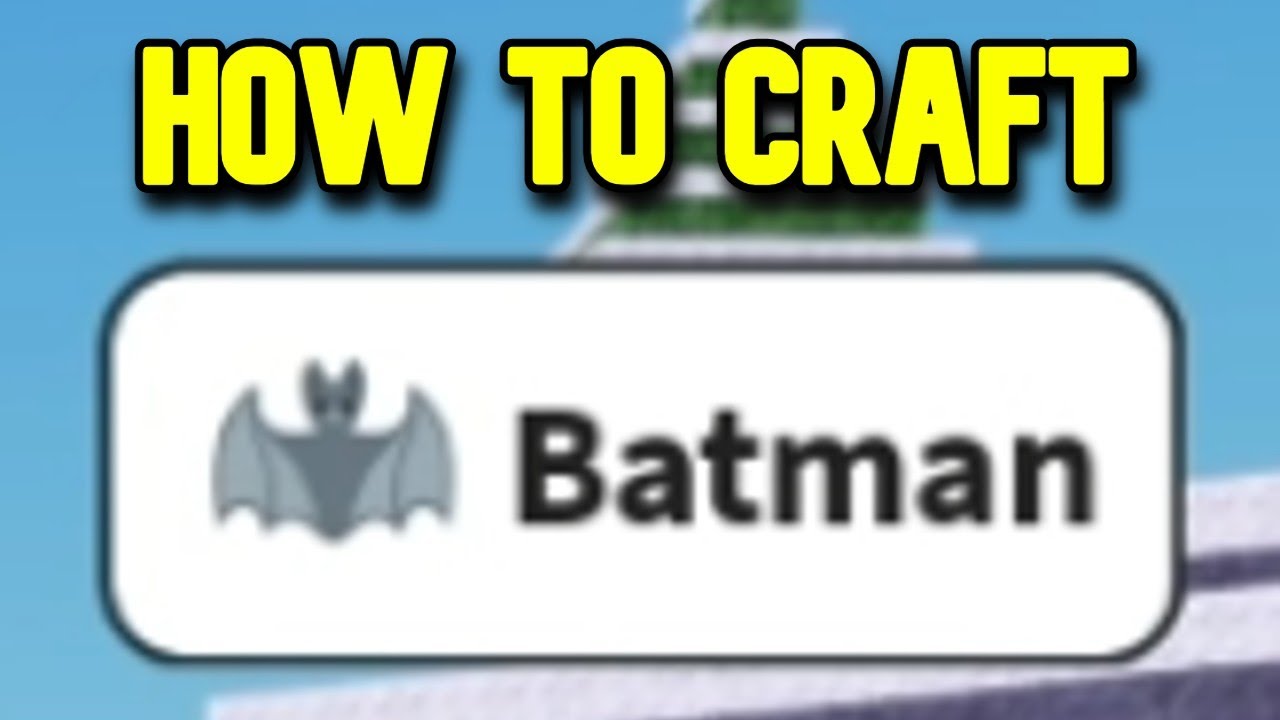 Drag to Combine - How to Make Batman (Roblox) - YouTube