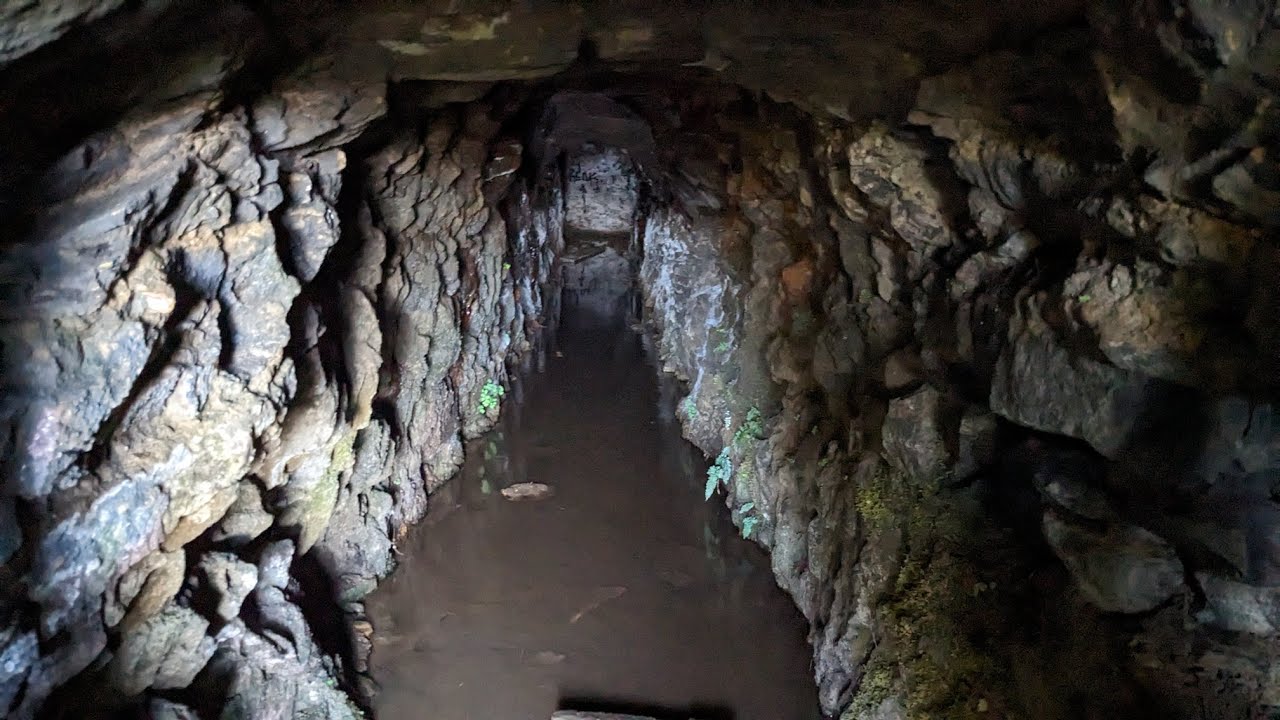 SS/277-WWII Rail Tunnel Explosives Chamber/Trough Waterfall Infinity ...