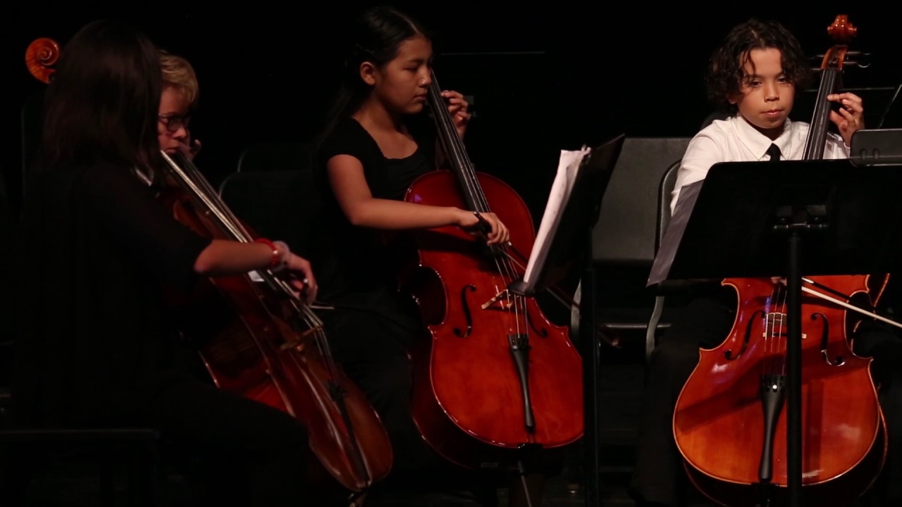 Academy Strings, Cellos and Basses - YouTube