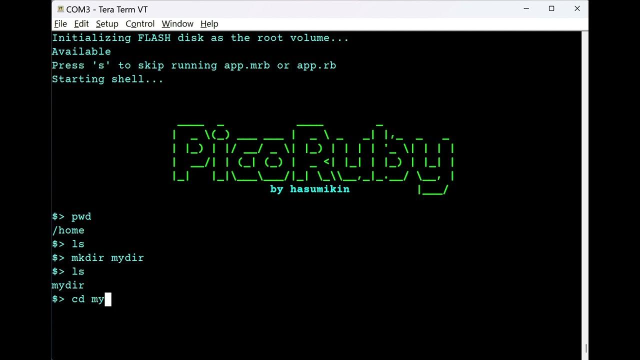 R2P2 (Ruby on Raspberry Pi Pico) demo 1-2 - YouTube