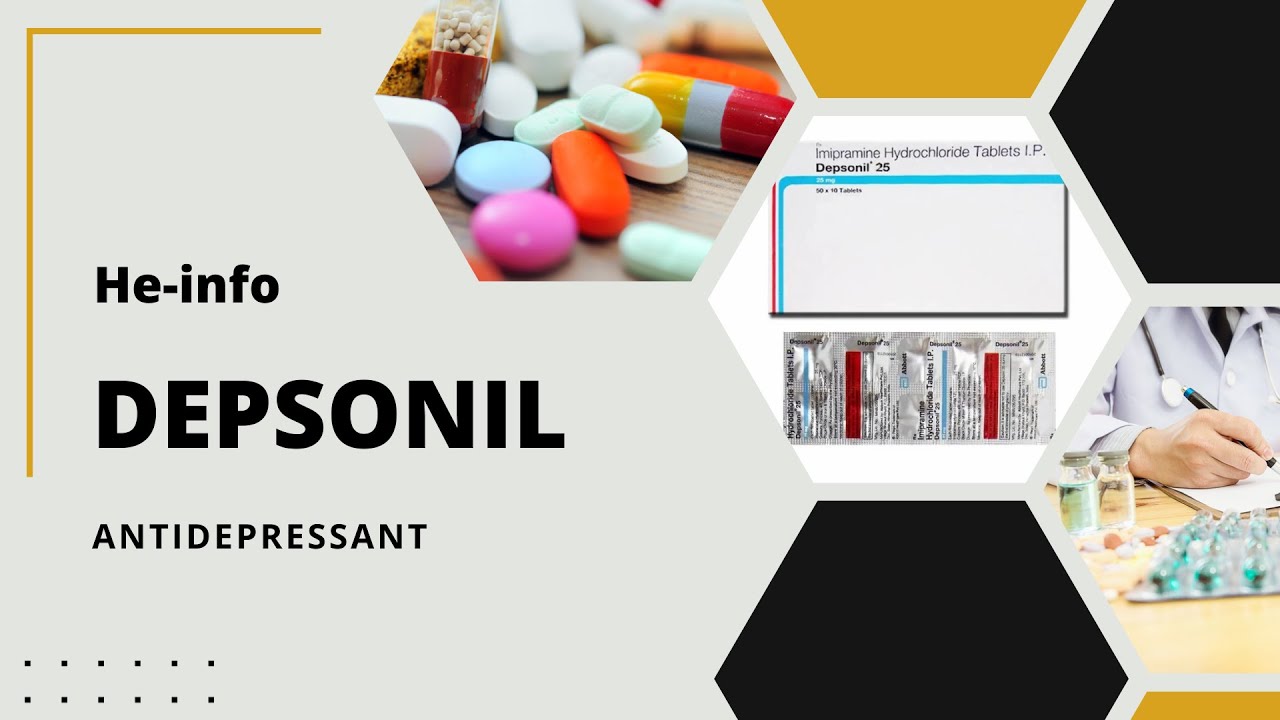 #Depsonil | Uses, composition, side effects and product | Imipramine ...