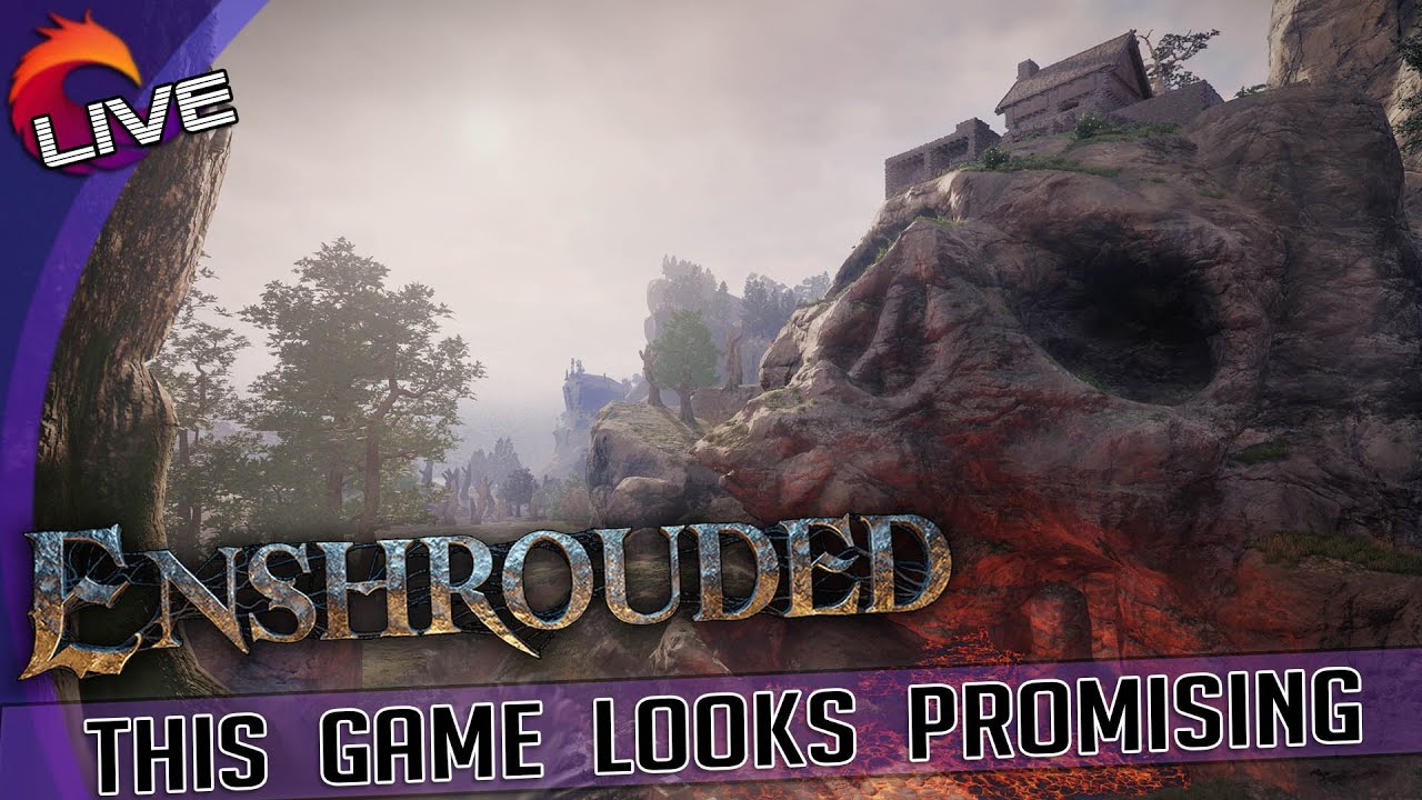 Enshrouded - Exploring a NEW Open World Survival Game - Livestream ...