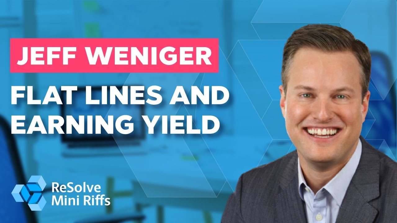 Jeff Weniger: Flat Lines and Earning Yield - YouTube