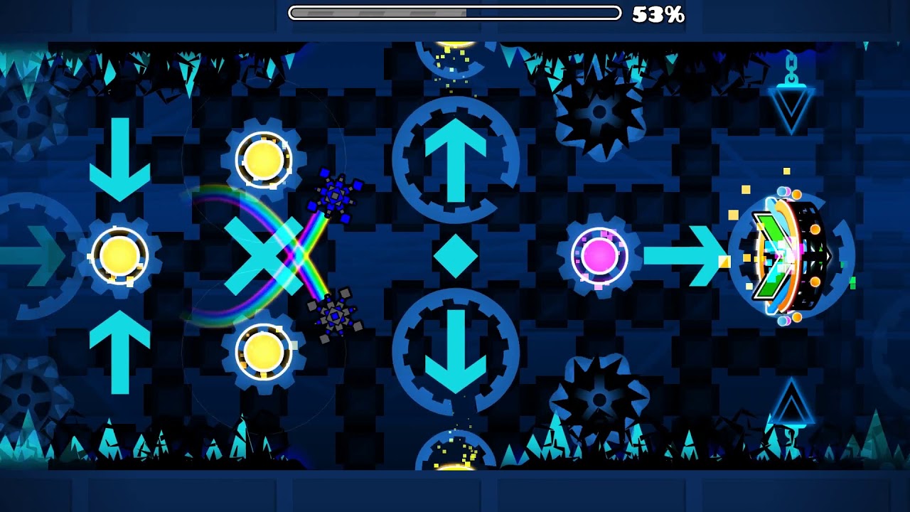 Blue Hell by LaZye | Geometry Dash - YouTube