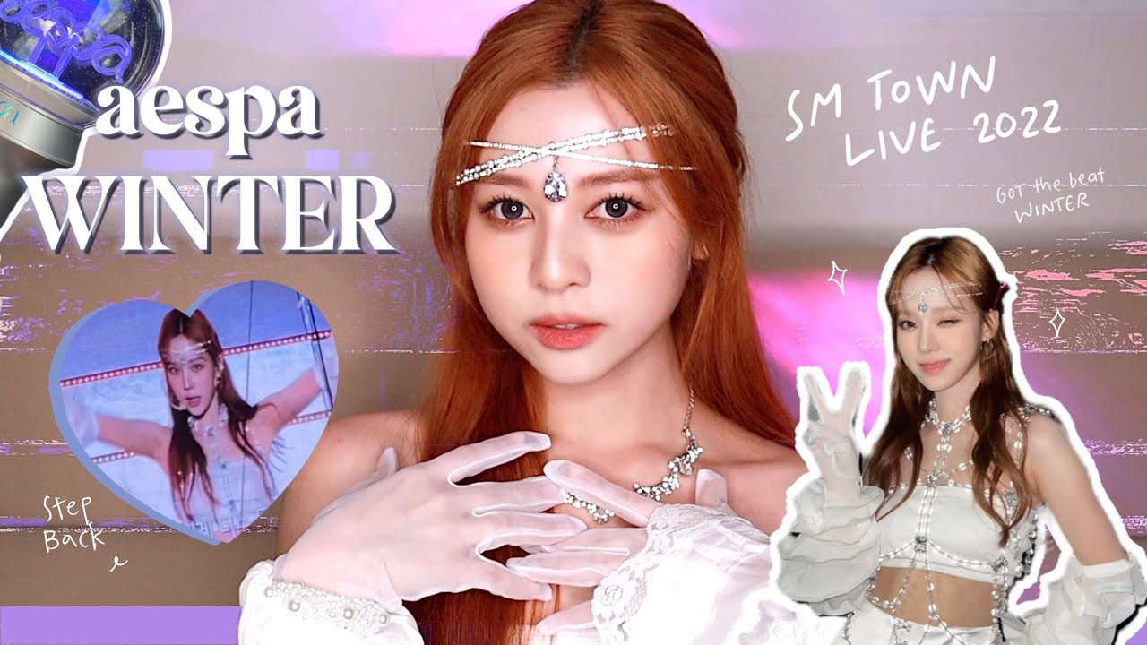 💫 aespa WINTER 'STEP BACK' makeup แต่งหน้าตามน้องหนาว วินเทอร์ ในคอนเอส ...