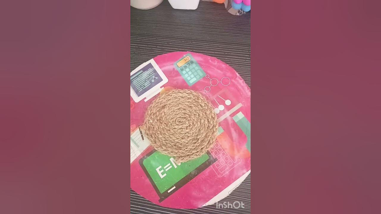How to make table mat very easy #trending #diy #craft #tabledecor # ...