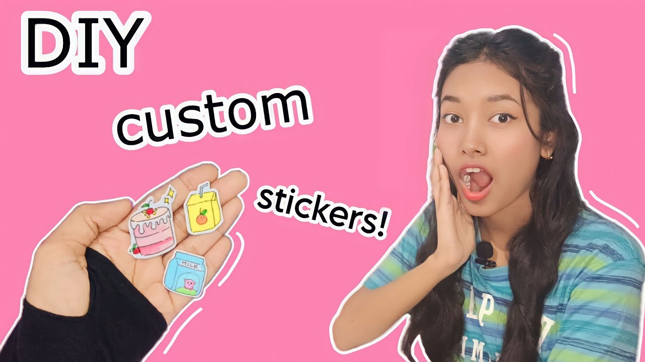 Wow! Making Stickers Without a Printer or Drawing Skills? Here's How ...