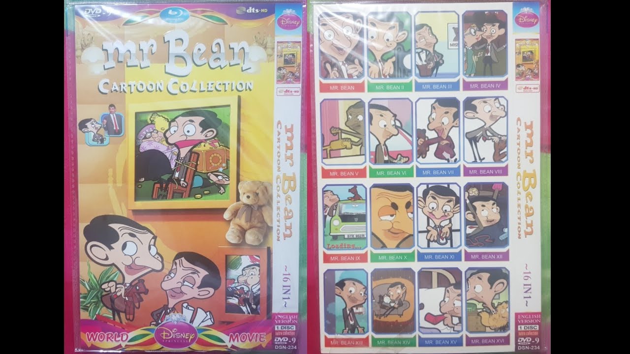 Mr Bean Cartoon Collection (World Disney Princess Movie) DVD Menu 2020 ...