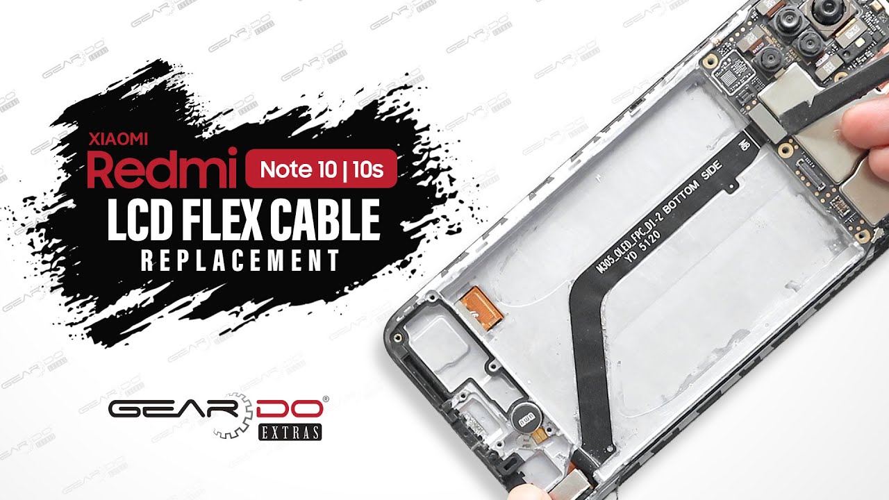 Xiaomi Redmi Note 10 LCD Flex Cable Replacement | Note 10s - YouTube