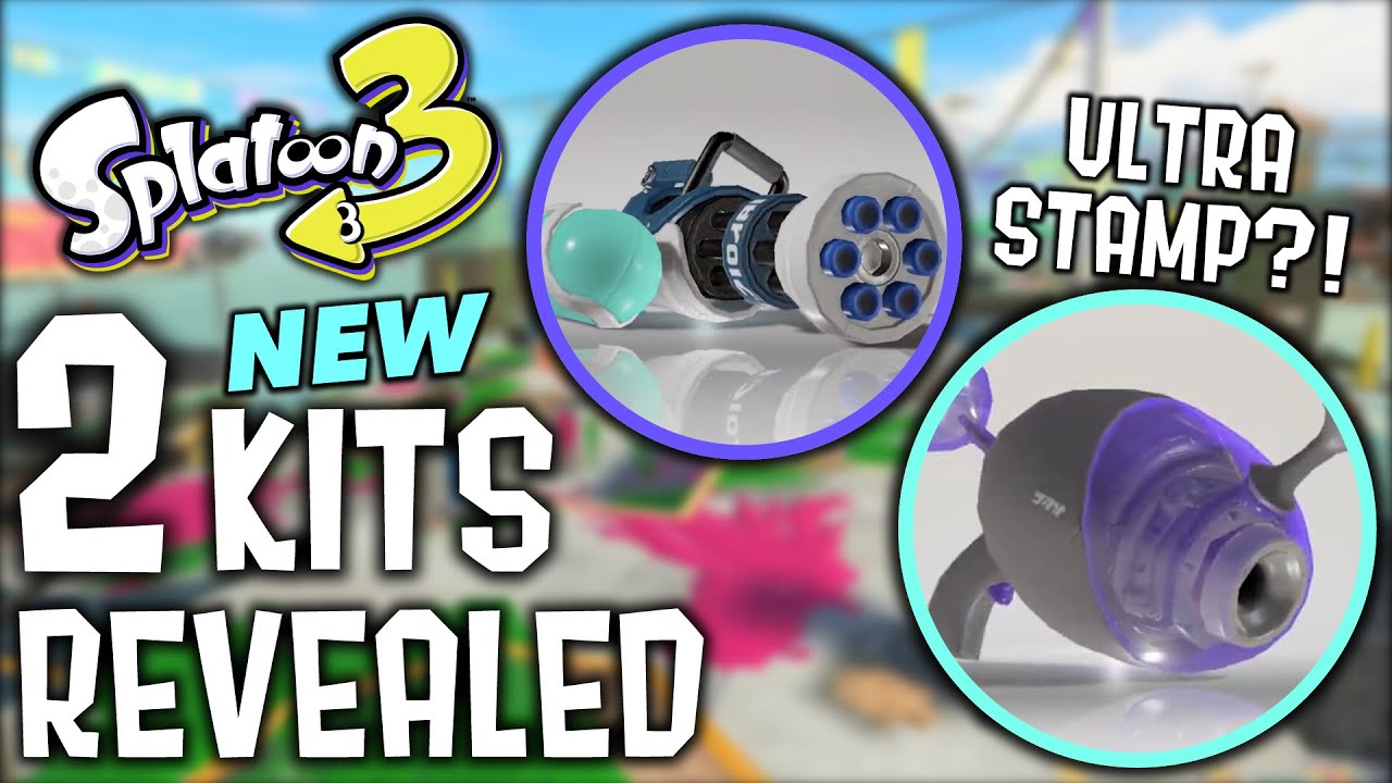 2 NEW Splatoon 3 Weapon Kits REVEALED - YouTube