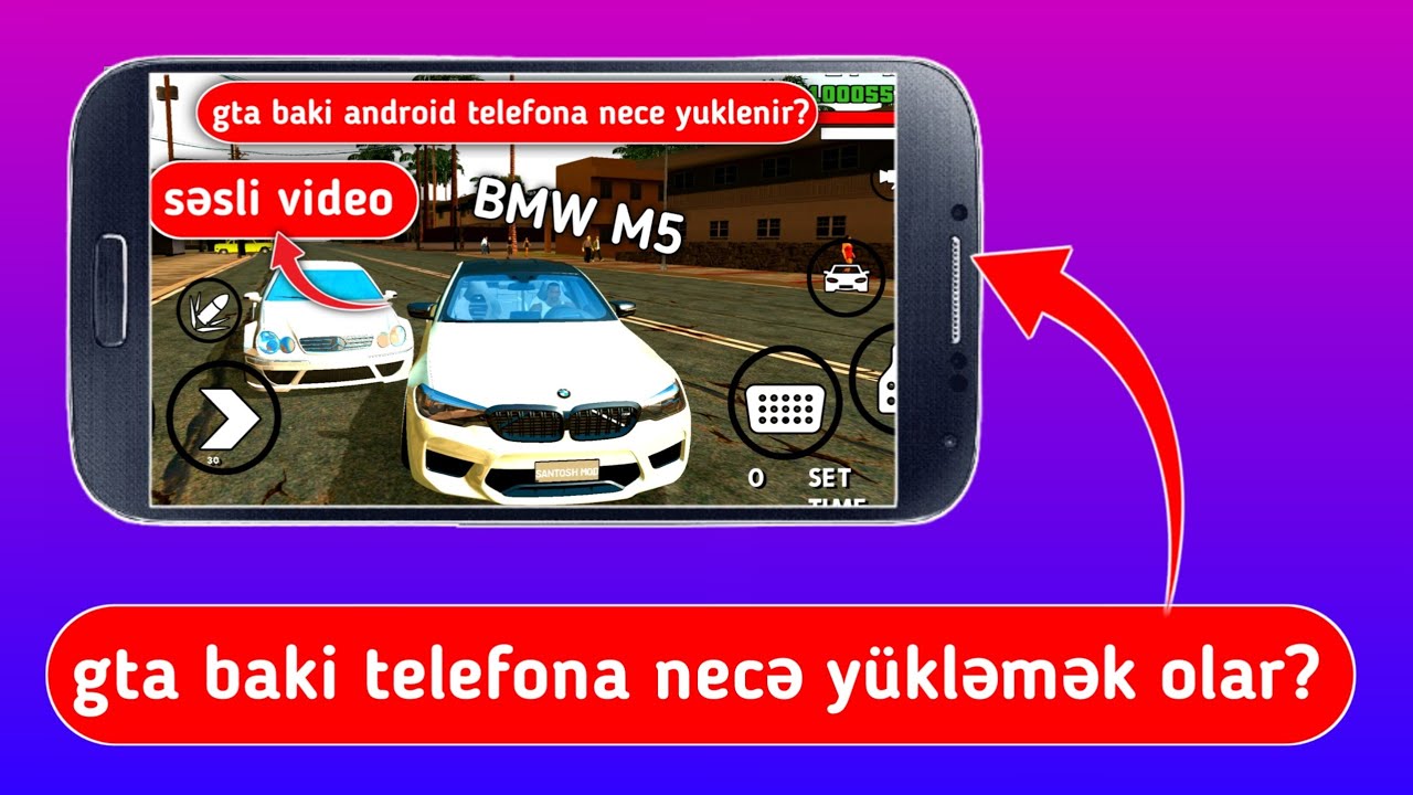 Gta BAKI Azərbaycan modu telefona nece yuklenir - YouTube