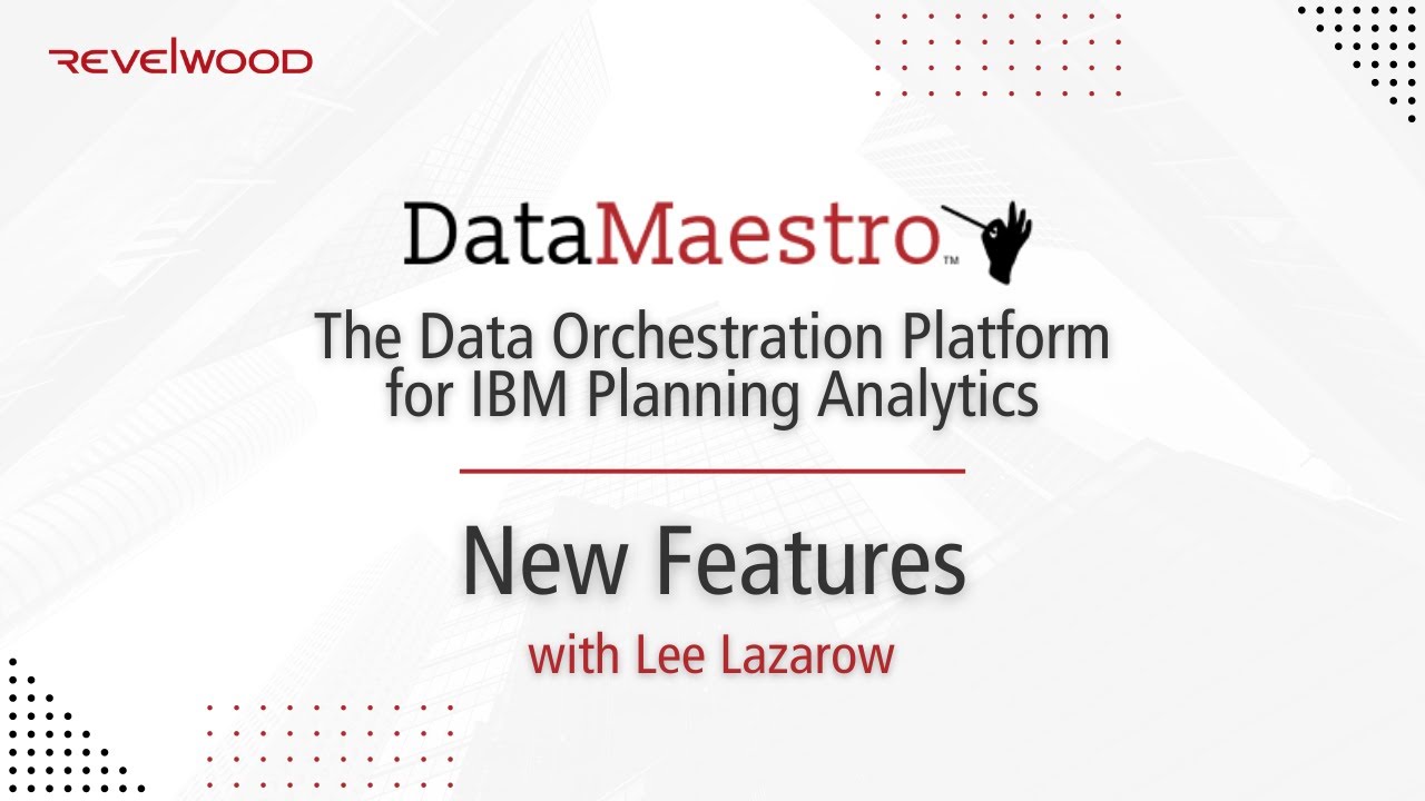 DataMaestro 2.0: New Features | The Orchestration Platform for IBM ...