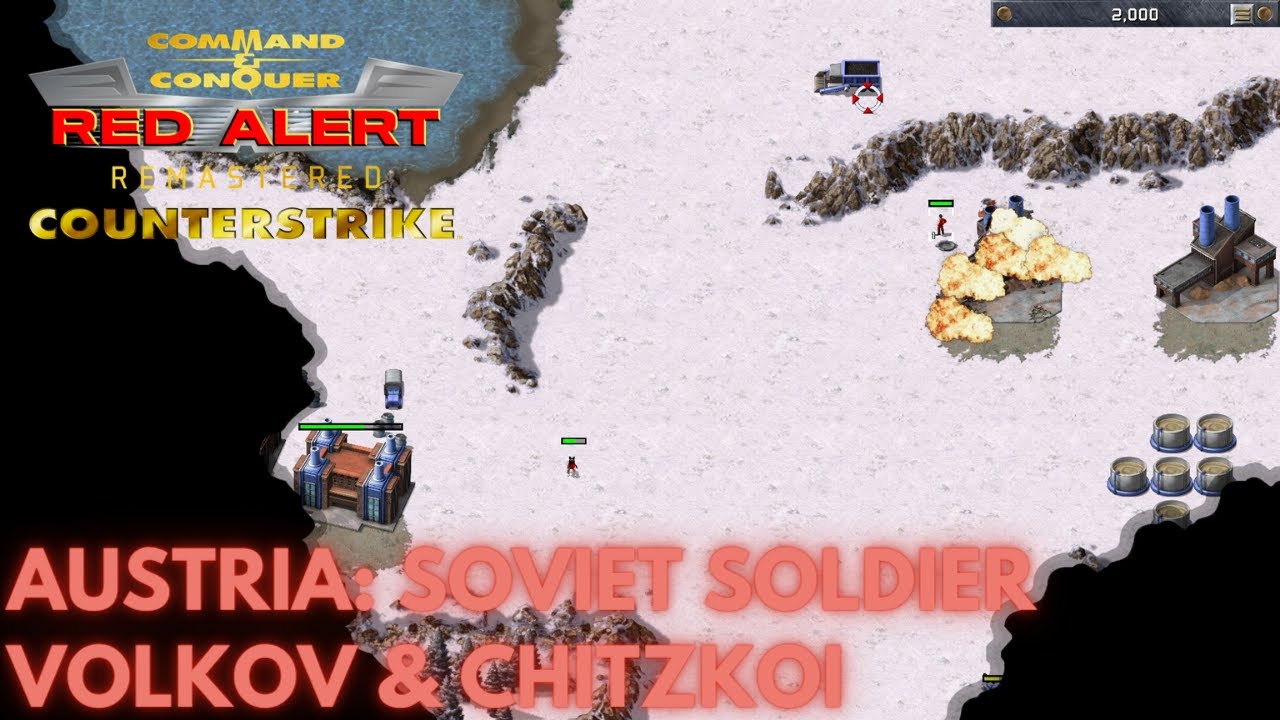 Command & Conquer Red Alert Remastered - Counterstrike - AUSTRIA SOVIET ...