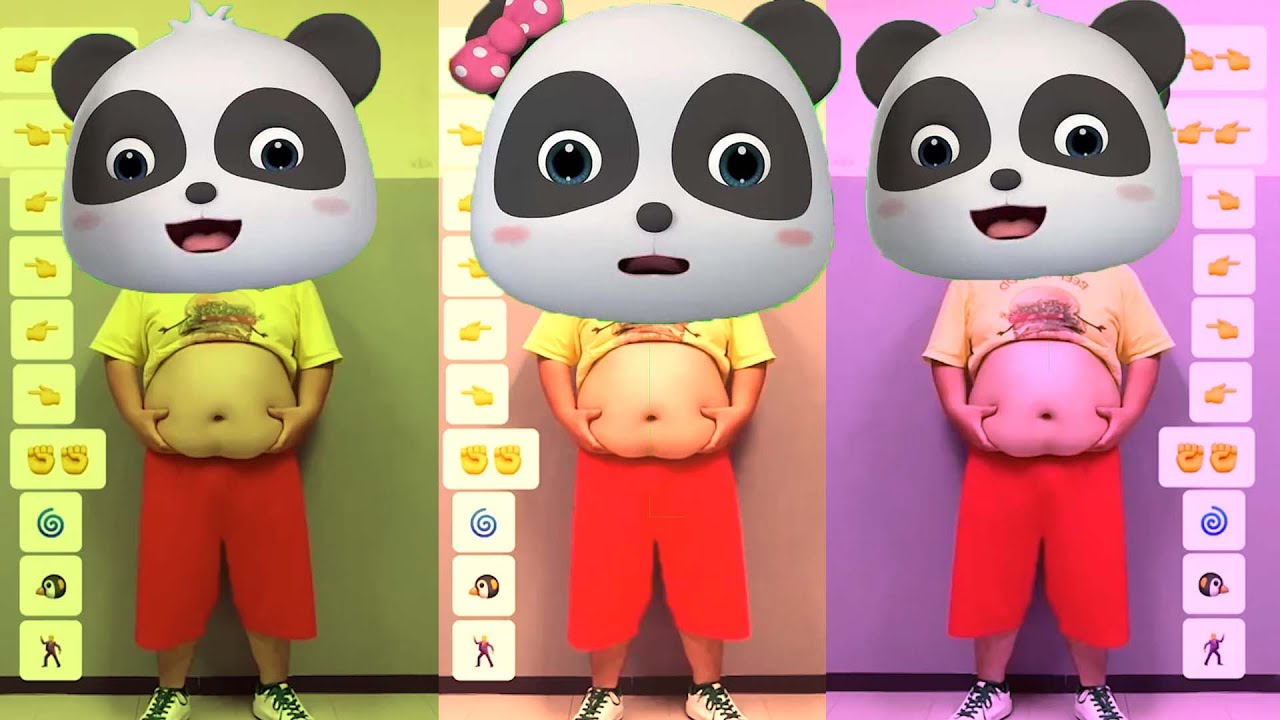 The funniest Baby Bus fat stomach dance - YouTube