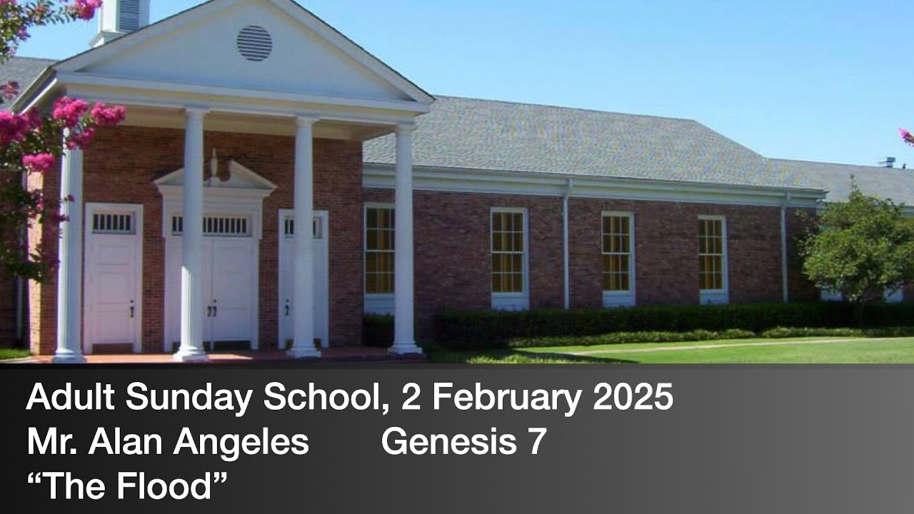 Mr. Alan Angeles -- Genesis 7 “The Flood” (2 February 2025) - YouTube