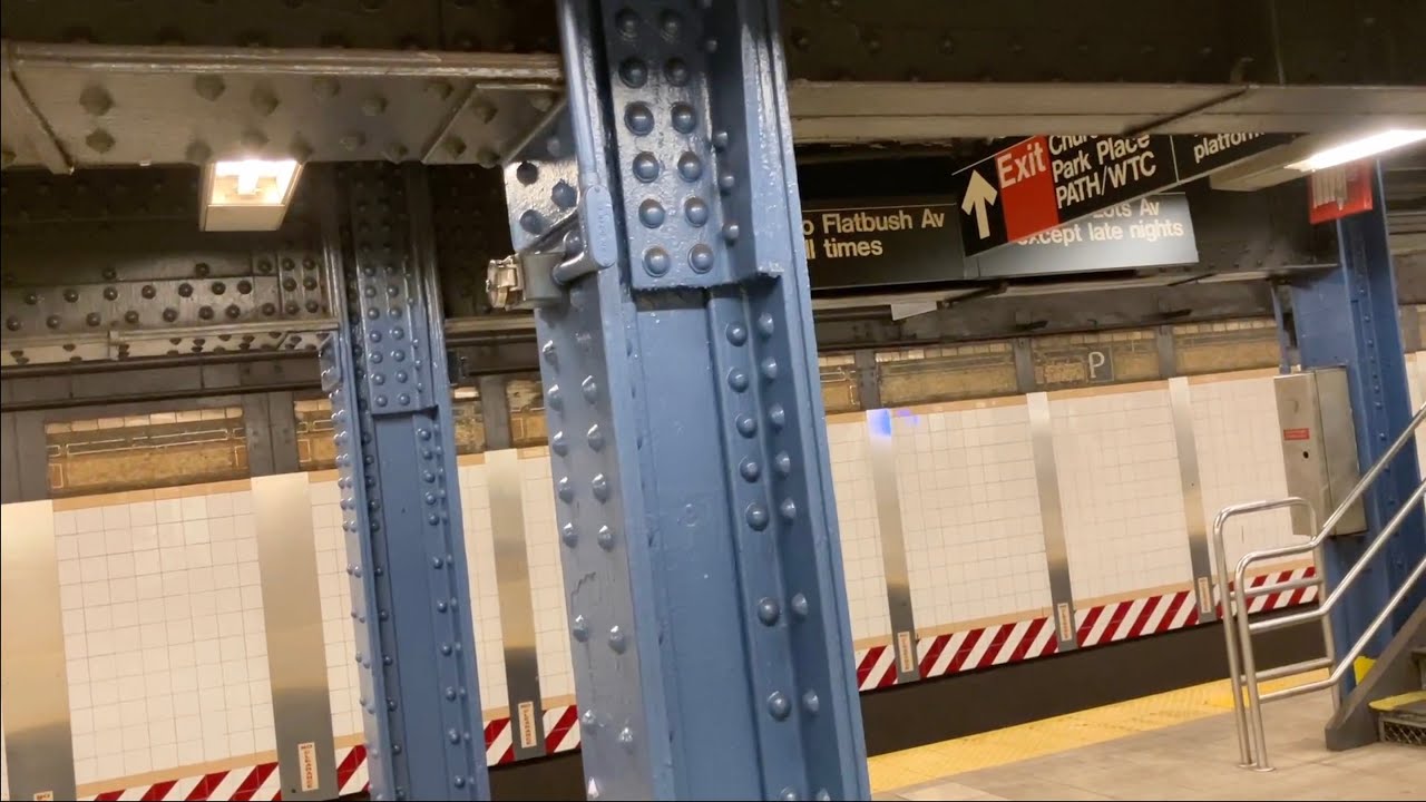 On Board On A Wakefield-241st St Bound R142 (2) Train From Wall St To ...