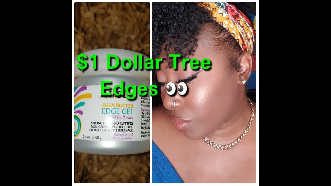Dollar Tree Edge Gel 👀 does it actually work? - YouTube