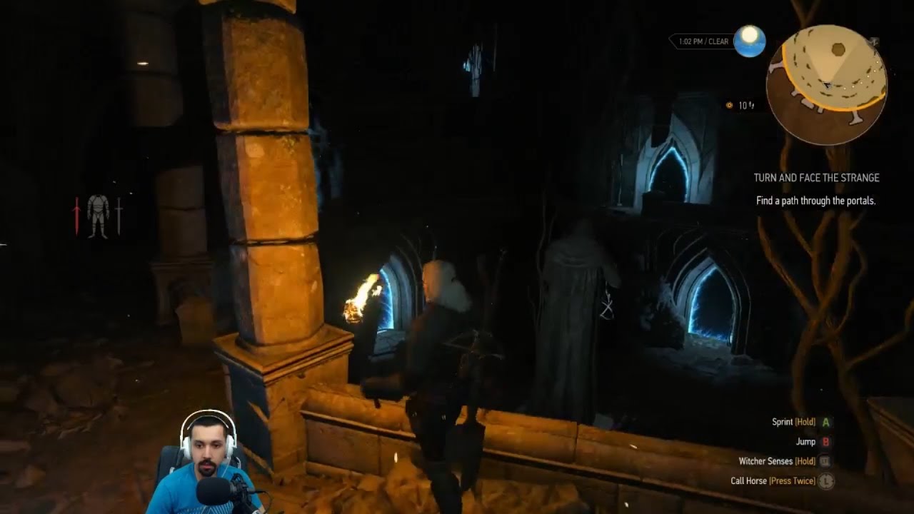 Witcher 3: Blood and Wine - 27 - Moreau's Portal Puzzle - YouTube
