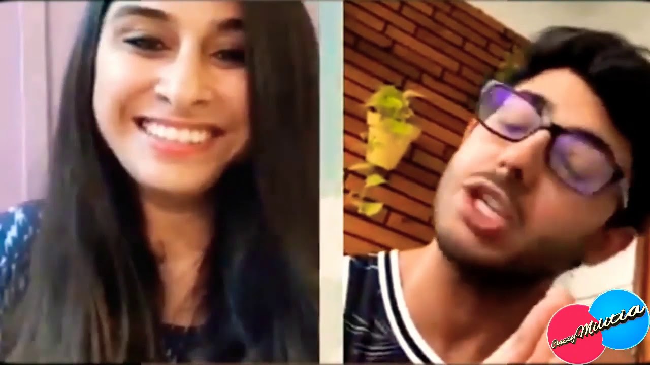 carryminati proposing his girlfriend | Carryminati video chatting with ...