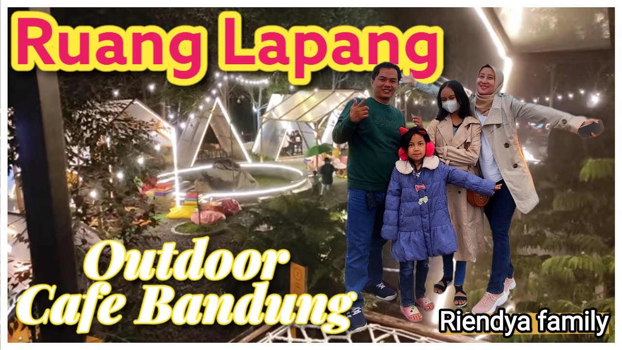 Ruang Lapang Outdoor Cafe Bandung - YouTube