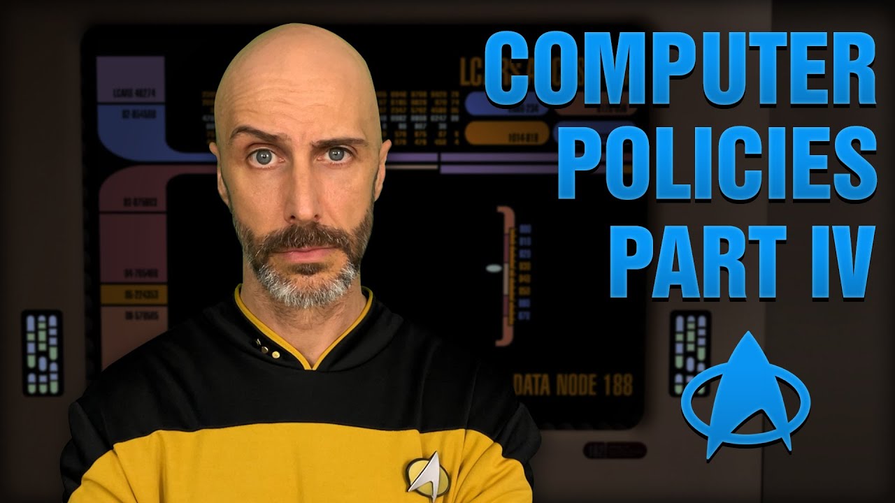 IT Guy's Log: Computer Policies - Part IV (The Voyage To The Holodeck ...