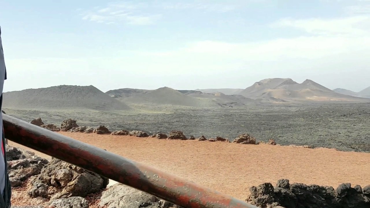 Mount Timanfaya Diablo Restaurant Lanzarote - YouTube