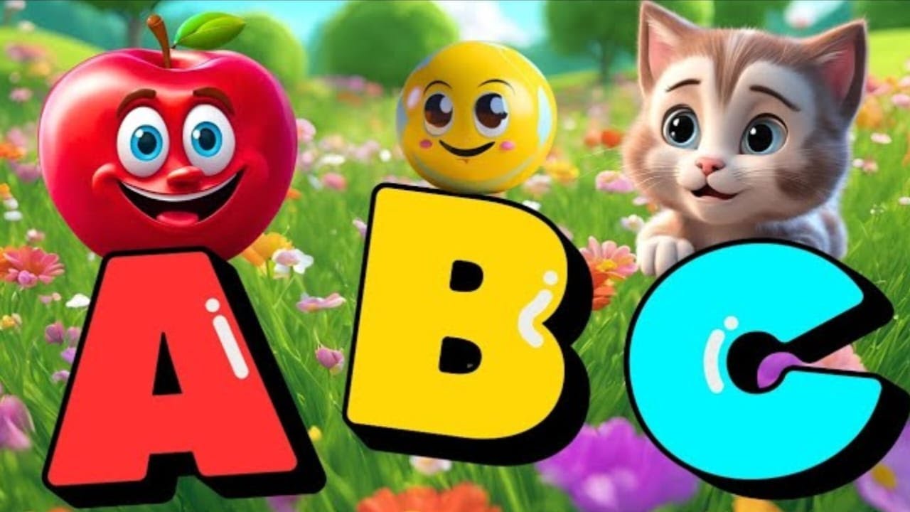 Let's learn abc for kids and preschool, How to learn & write abc ...