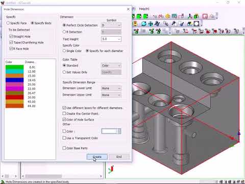 3DTascalX/Light | Batch hole dimensions - YouTube