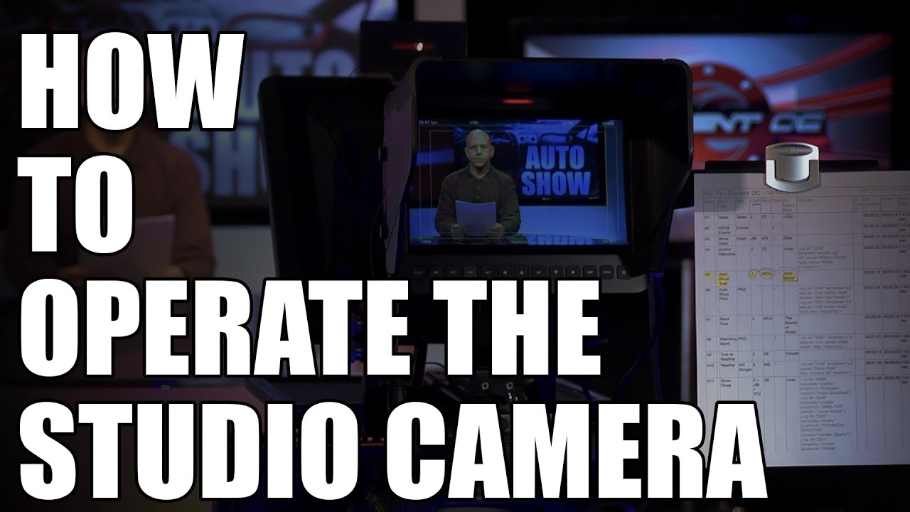 How to Operate a BMD Studio Camera with Canon HDTV Lens - YouTube