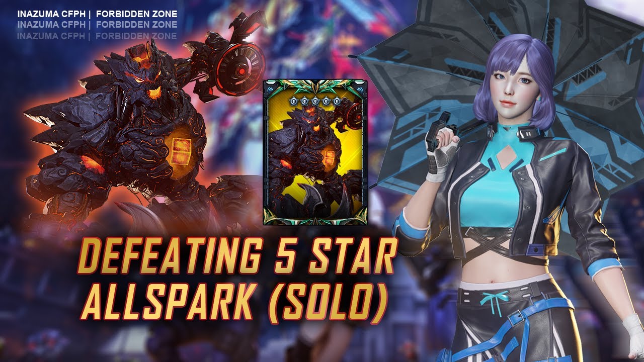Crossfire PH : 5 Star AllSpark Solo First Run (Forbidden Zone) - YouTube