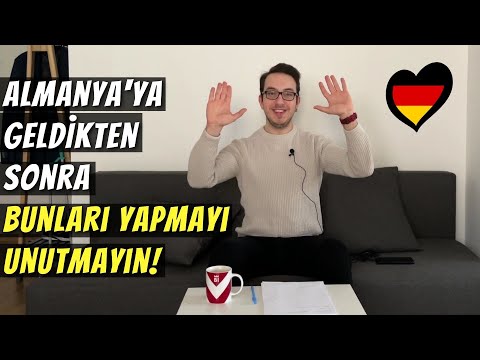 ALMANYA'YA GELDİK - İŞTE İLK YAPILACAKLAR LİSTESİ!