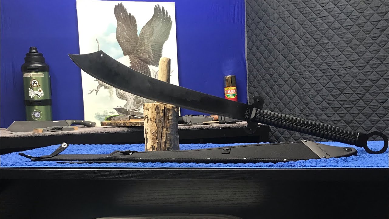 COLDSTEEL CHINESE SWORD MACHETE!!! This is going to be so much fun ...