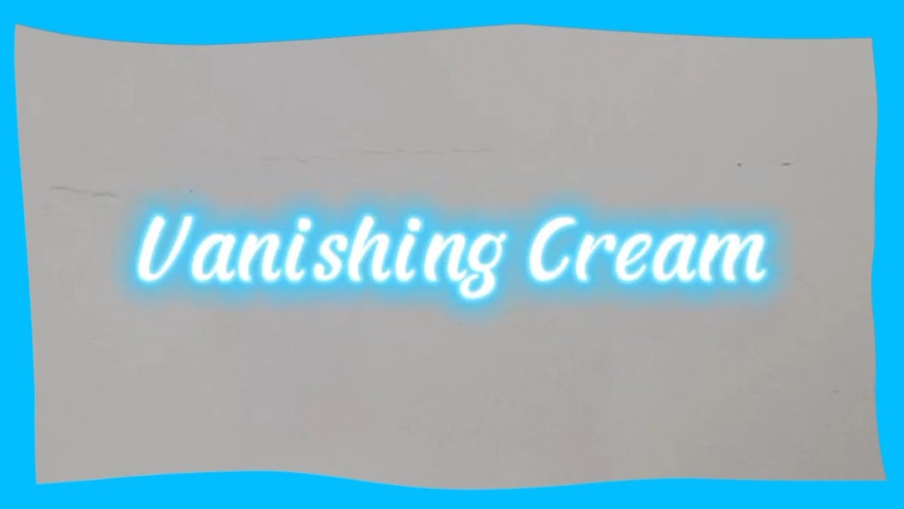 Formulasi Vanishing Cream || Teknologi Sediaan Non Steril I - YouTube