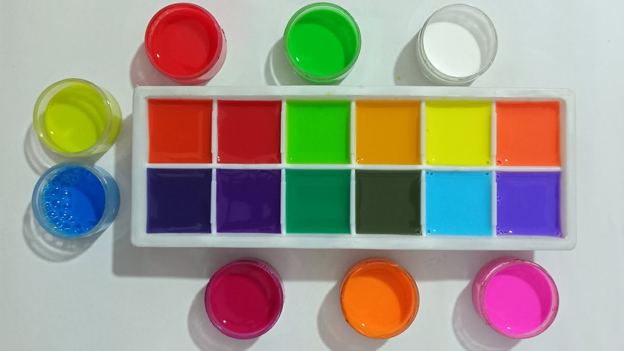 Color mixing video 🎨 | Satisfying video | Art video | Sj color world ...