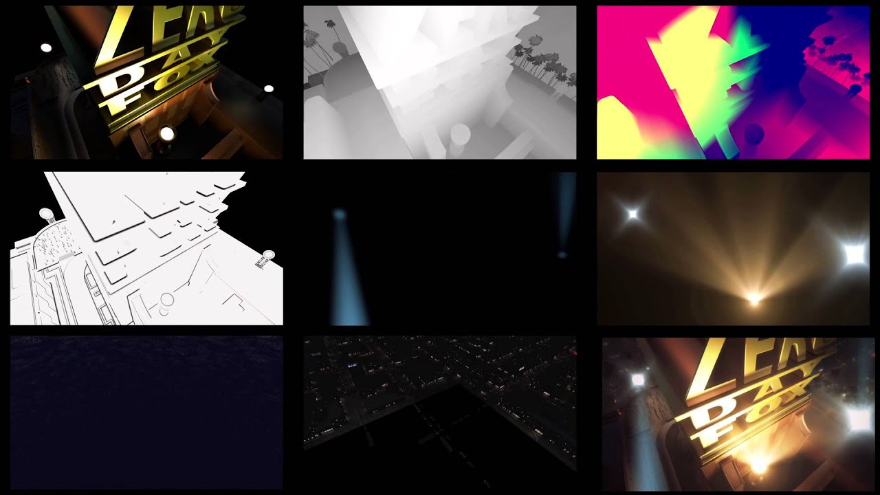 Zero Day Fox Logo Compositing Breakdown - YouTube
