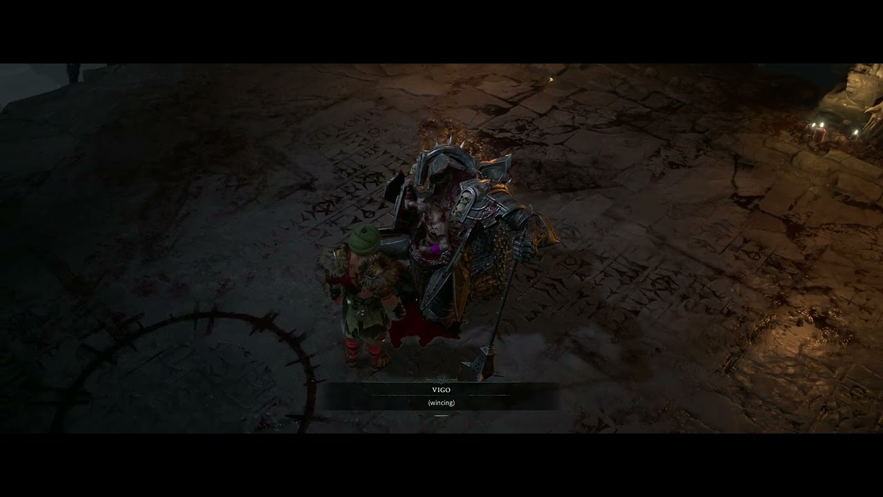 Diablo IV - Vigo's Death - YouTube