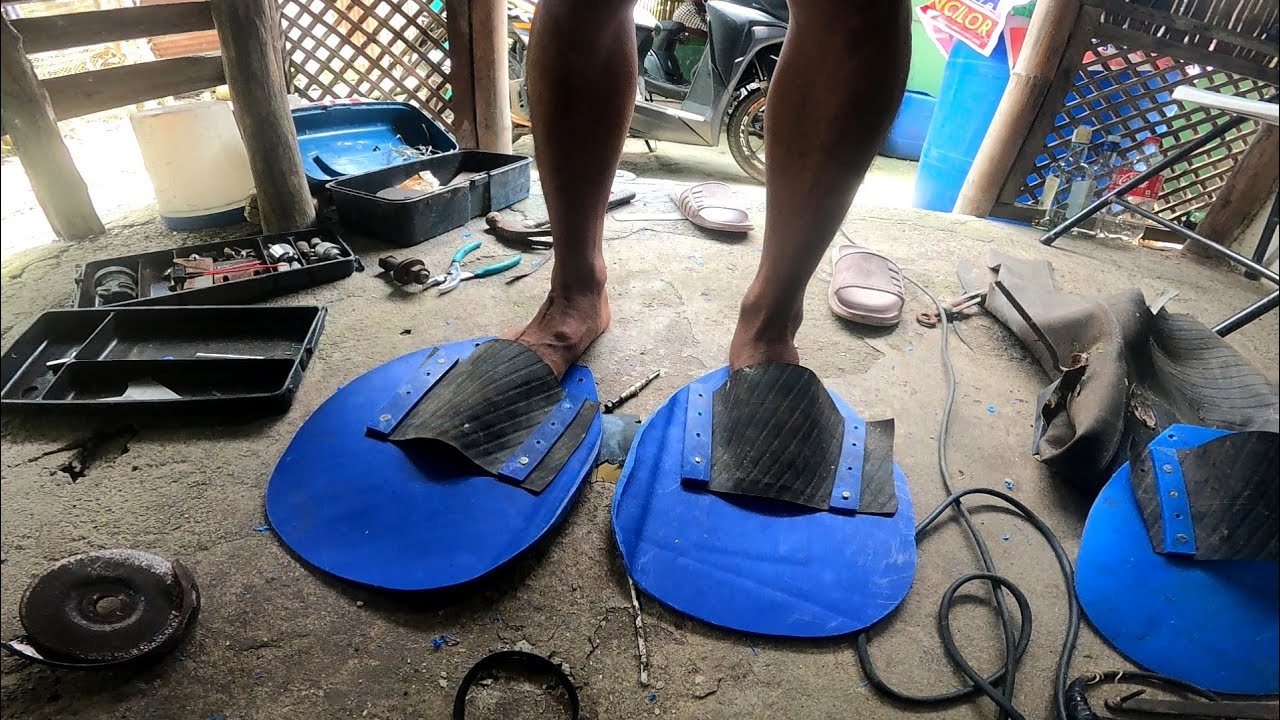 Paano gumawa ng yapak or kapay step by step - YouTube