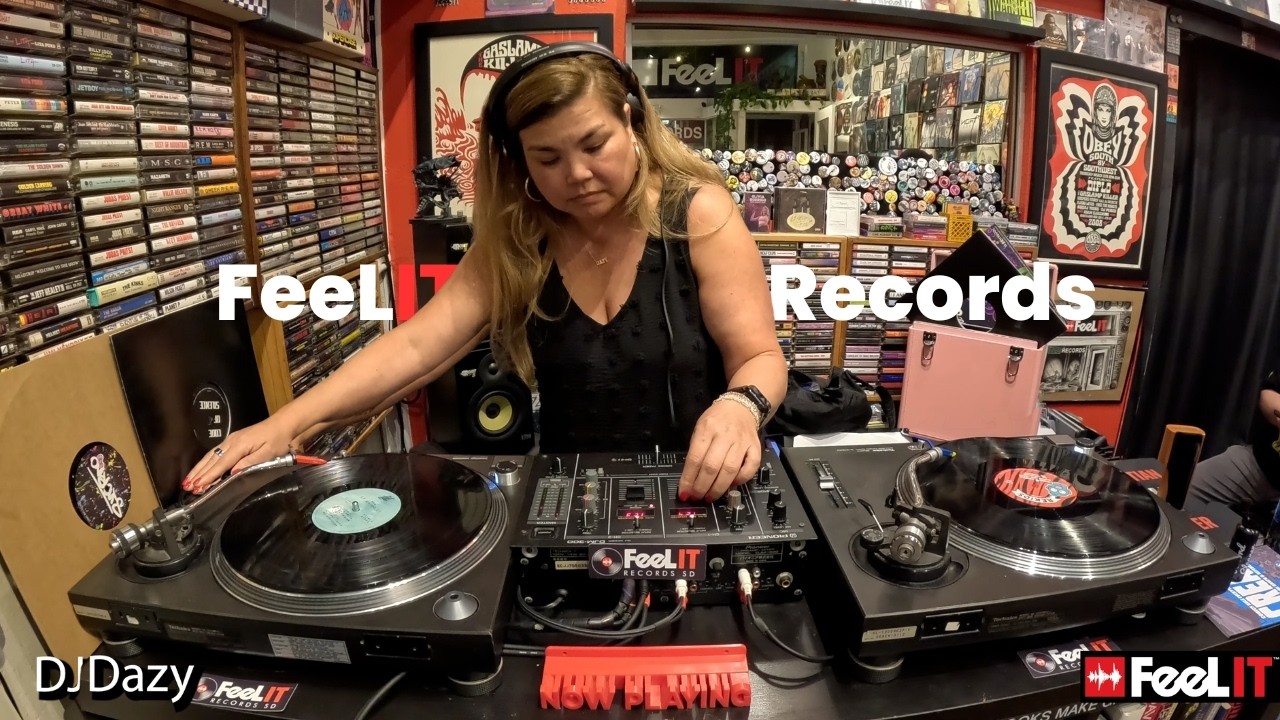 House Music | All Vinyl Mix | DJ Dazy | FeeLIT Records #VinylOnly # ...