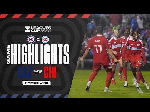 Leagues Cup 2026: Cruz Azul 1-2 Chicago Fire | Full Match Highlights